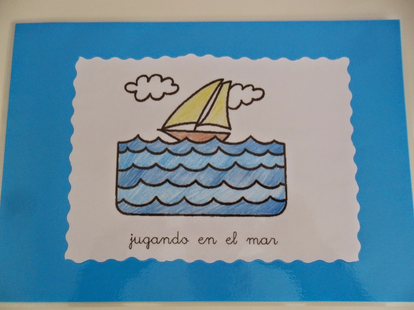 Materiales para Educación Infantil: POESÍA COLOR AZUL