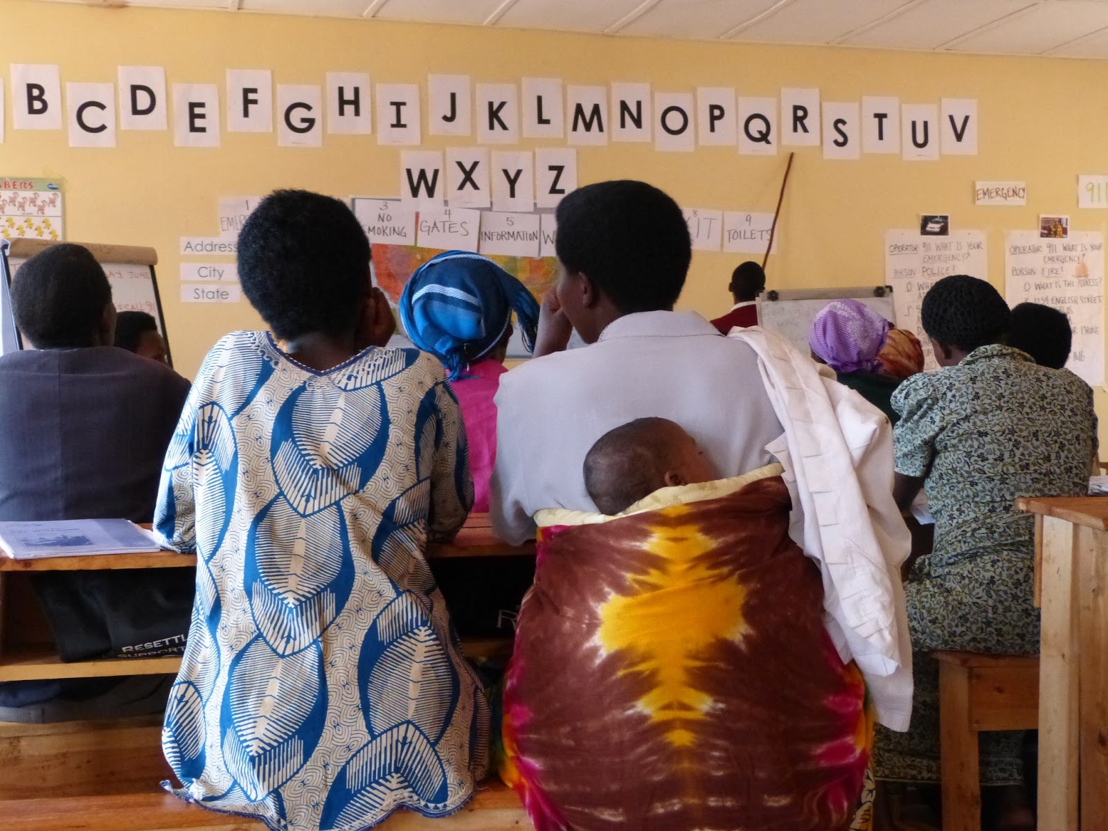 Kenya! Holy Smokes! Never Saw That Coming!!!: English Class in Gihembe ...