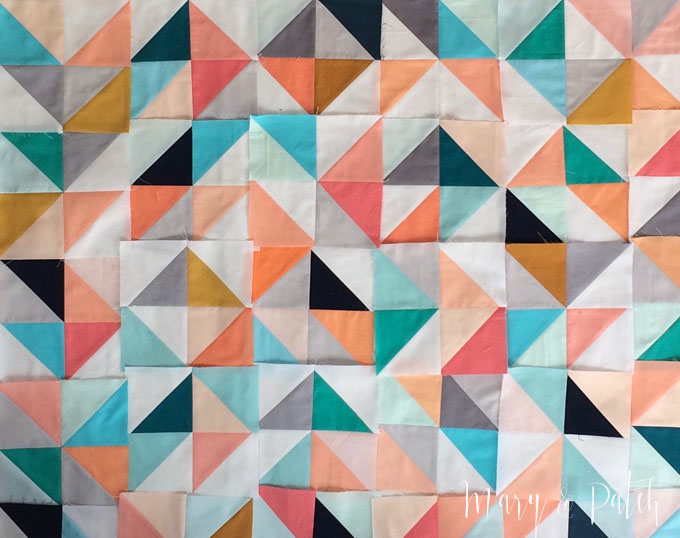 HST Baby quilt for new granddaughter! | Mary & Patch