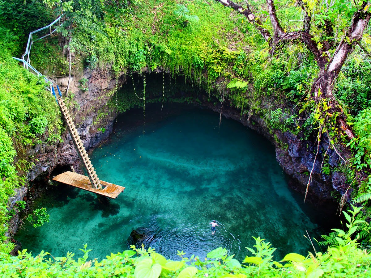 To Sua Ocean Trench, Samoa [6 Pic] ~ Awesome Pictures
