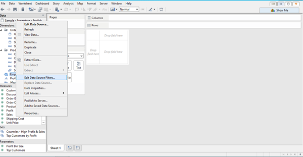 ANALYTICS GURUS: Creating Empty Extracts in Tableau