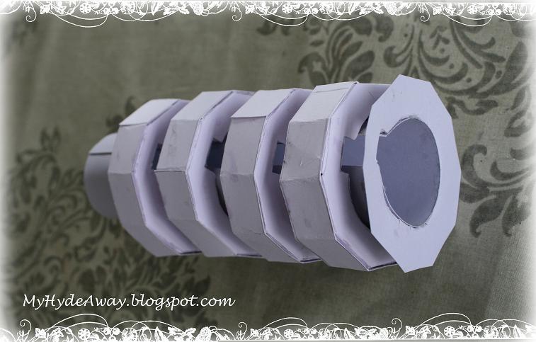 My Craft and Garden Tales: Crafting a Cryptex - tutorial with template