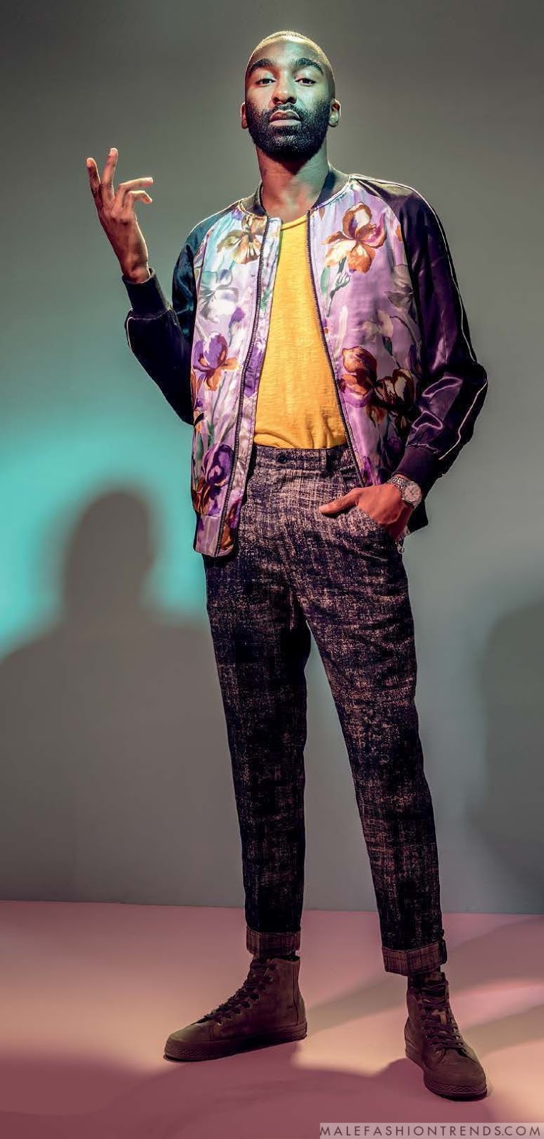 Ricky Rick para GQ Sudáfrica por Sacha Waldman