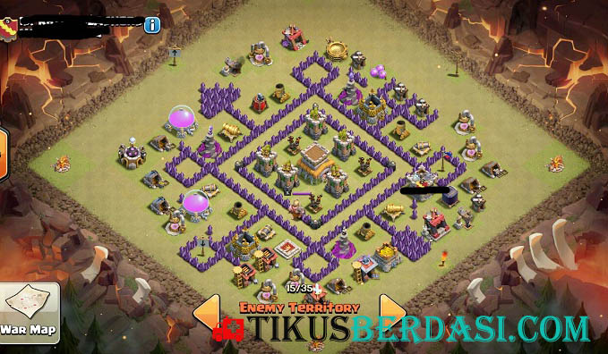 Strategi Terbaik Cara Menyusun Base TH 8 Terkuat