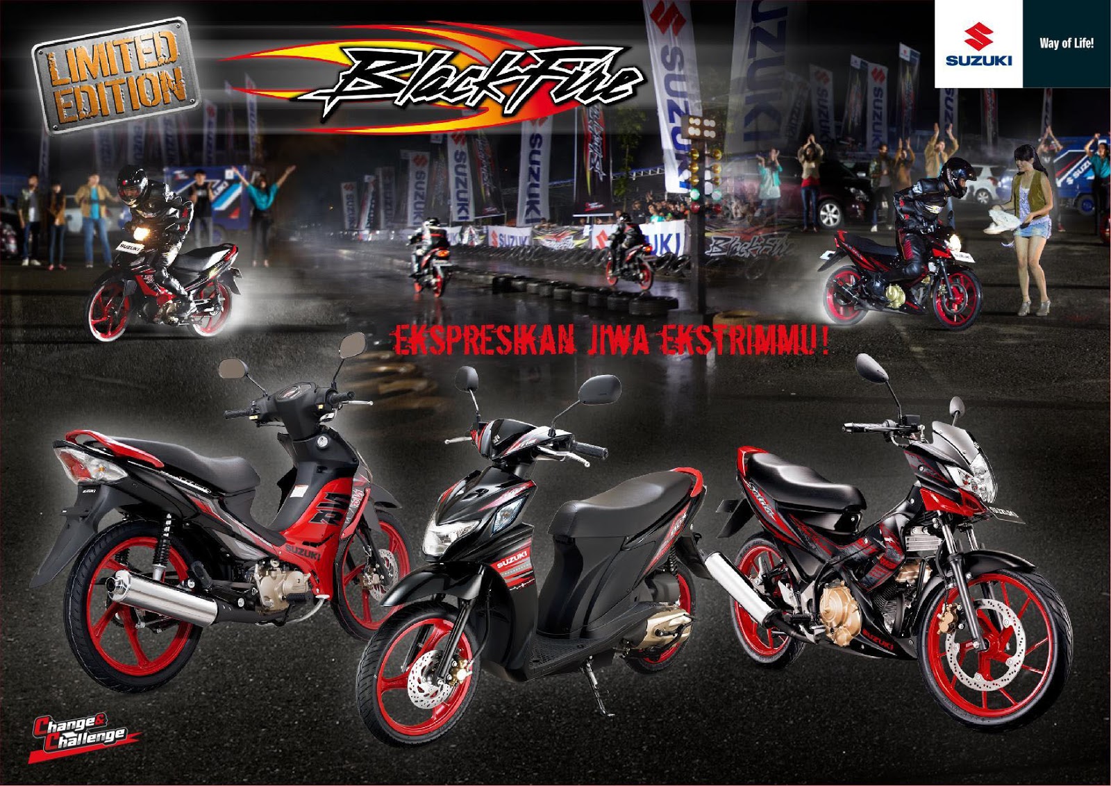 SATRIA FU150: HARGA MOTOR SUZUKI