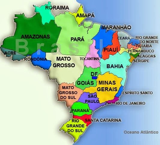 MAPA FISICO DO RN: MAPA DO BRASIL.