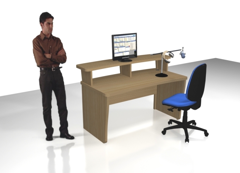 Meja Broadcast - Meja Siaran Radio - Furniture Semarang | Custom ...