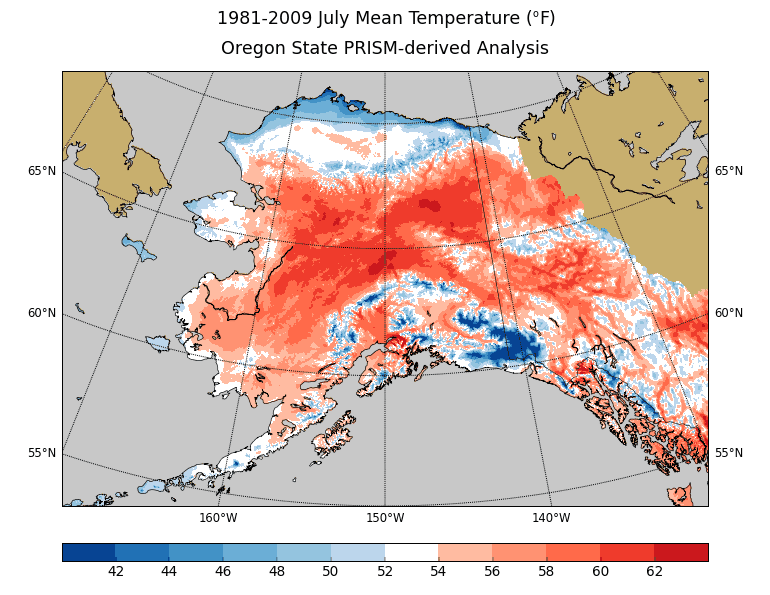 Deep Cold: Alaska Weather & Climate: Gridded Historical Data