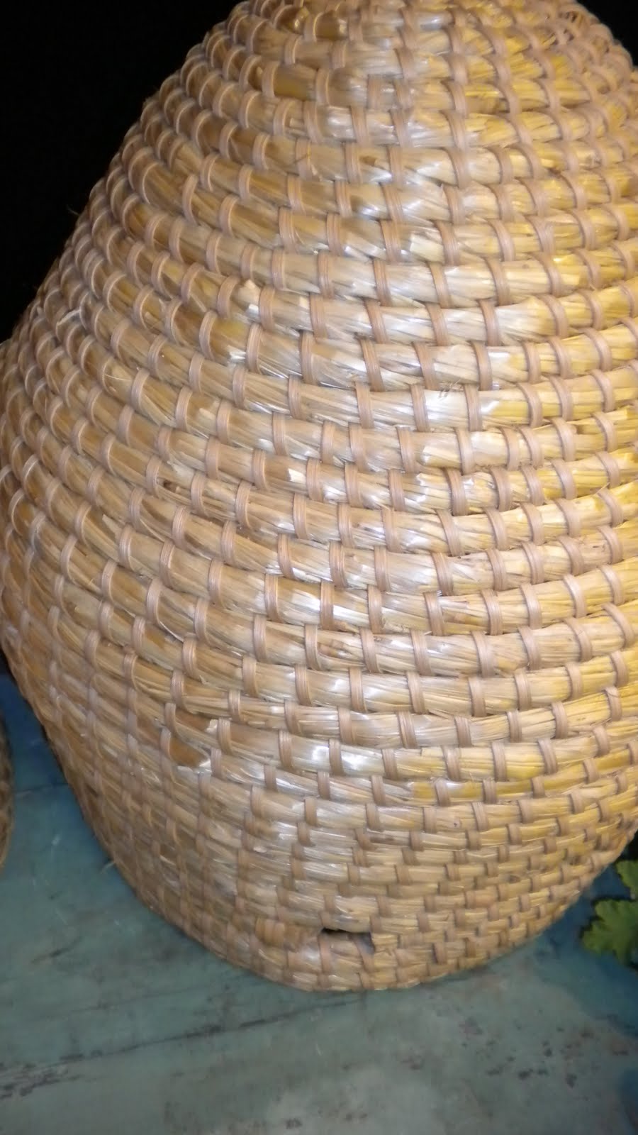 Rosemary's Sampler: History of the Bee Skep