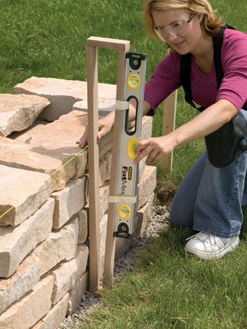 HOW TO BUILD A DRY STONE WALL |The Garden of Eaden