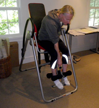 Happy And Healthful Life: seated inversion table