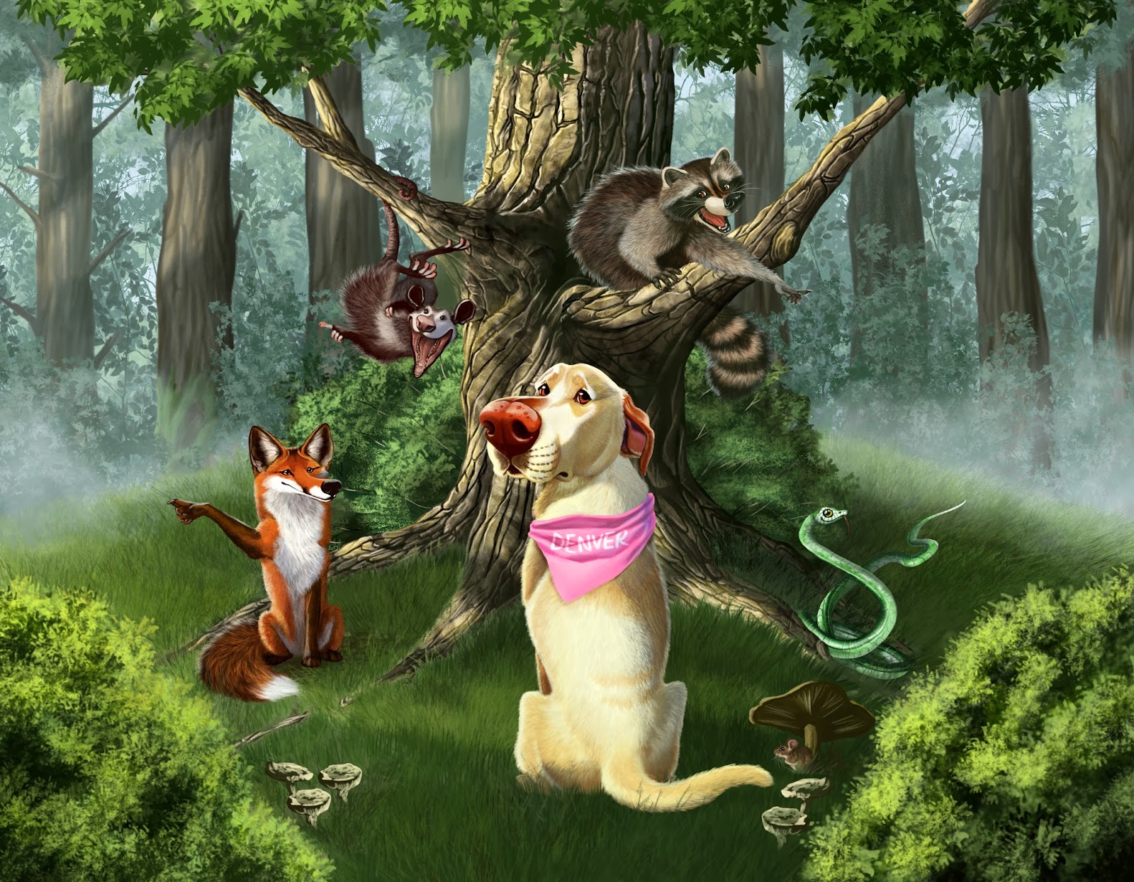 Pets | Char Reed Art Fantasy Comic Creator of The Golden Troupe!