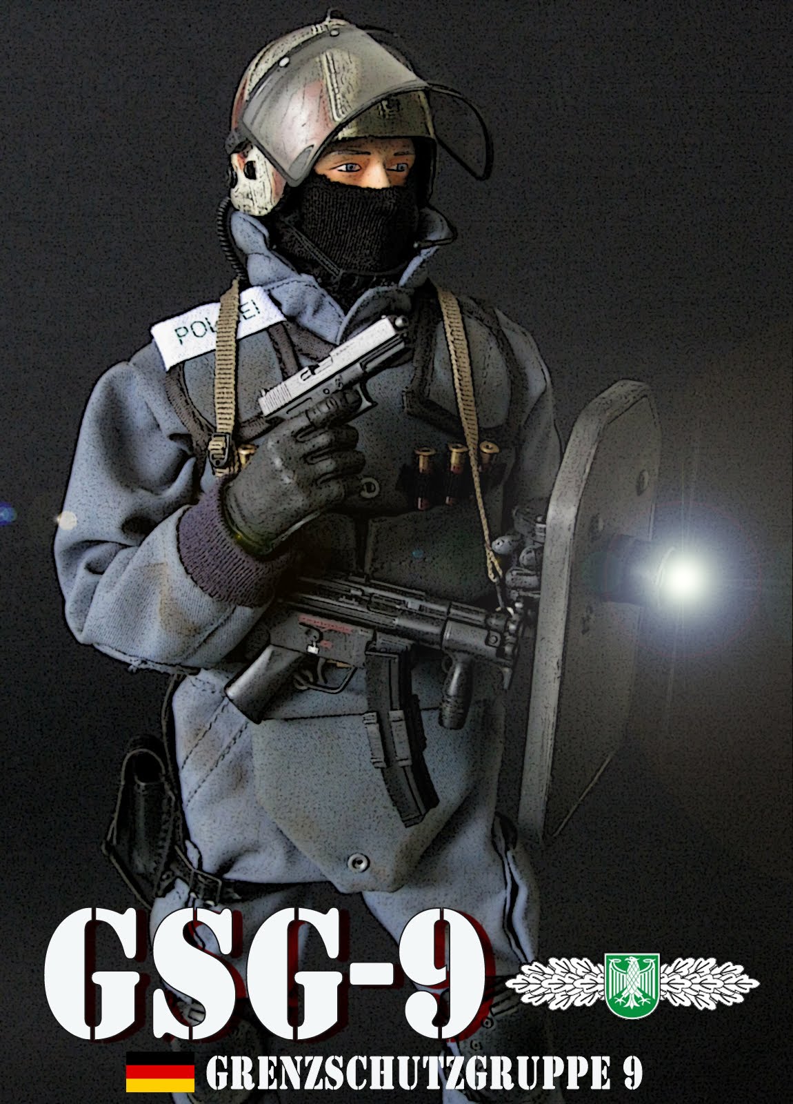 FrankCQB 1/6 Figures: GSG 9 (Classic Version)
