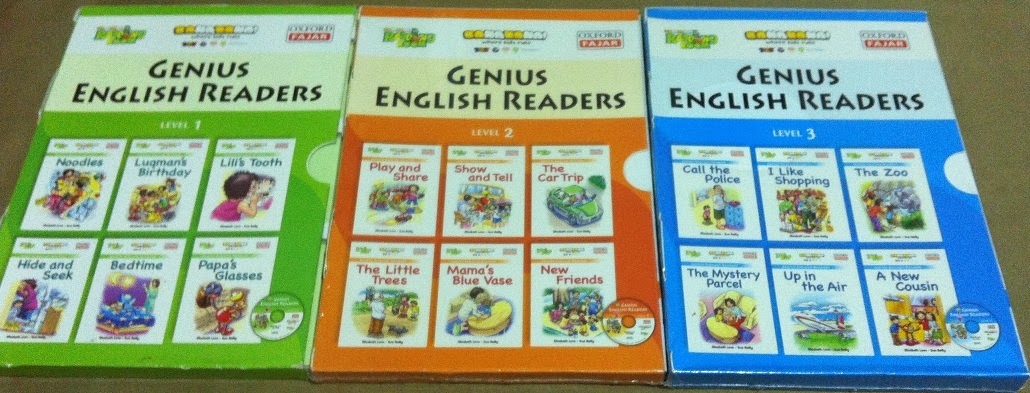 My favourite shelves!: Berkenalan dengan "Genius English Readers ...