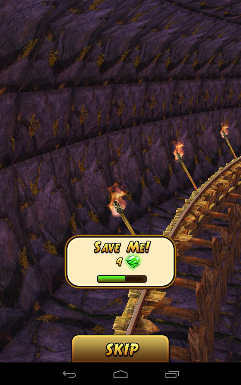 Jeu mobile : Temple Run 2 ~ Kaydaria