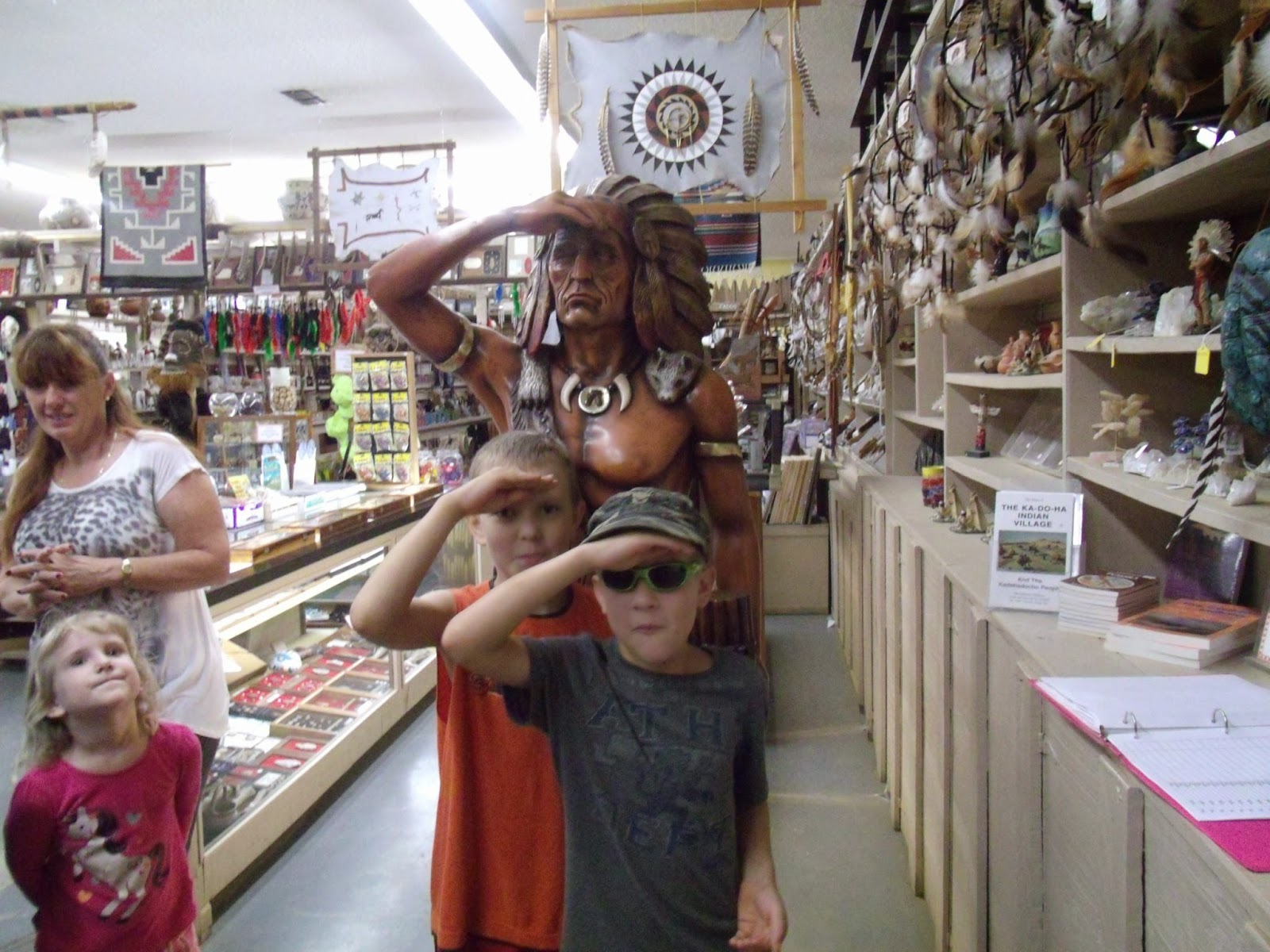 The Happy Homeschool Mom: Ka-Do-Ha Indian Village