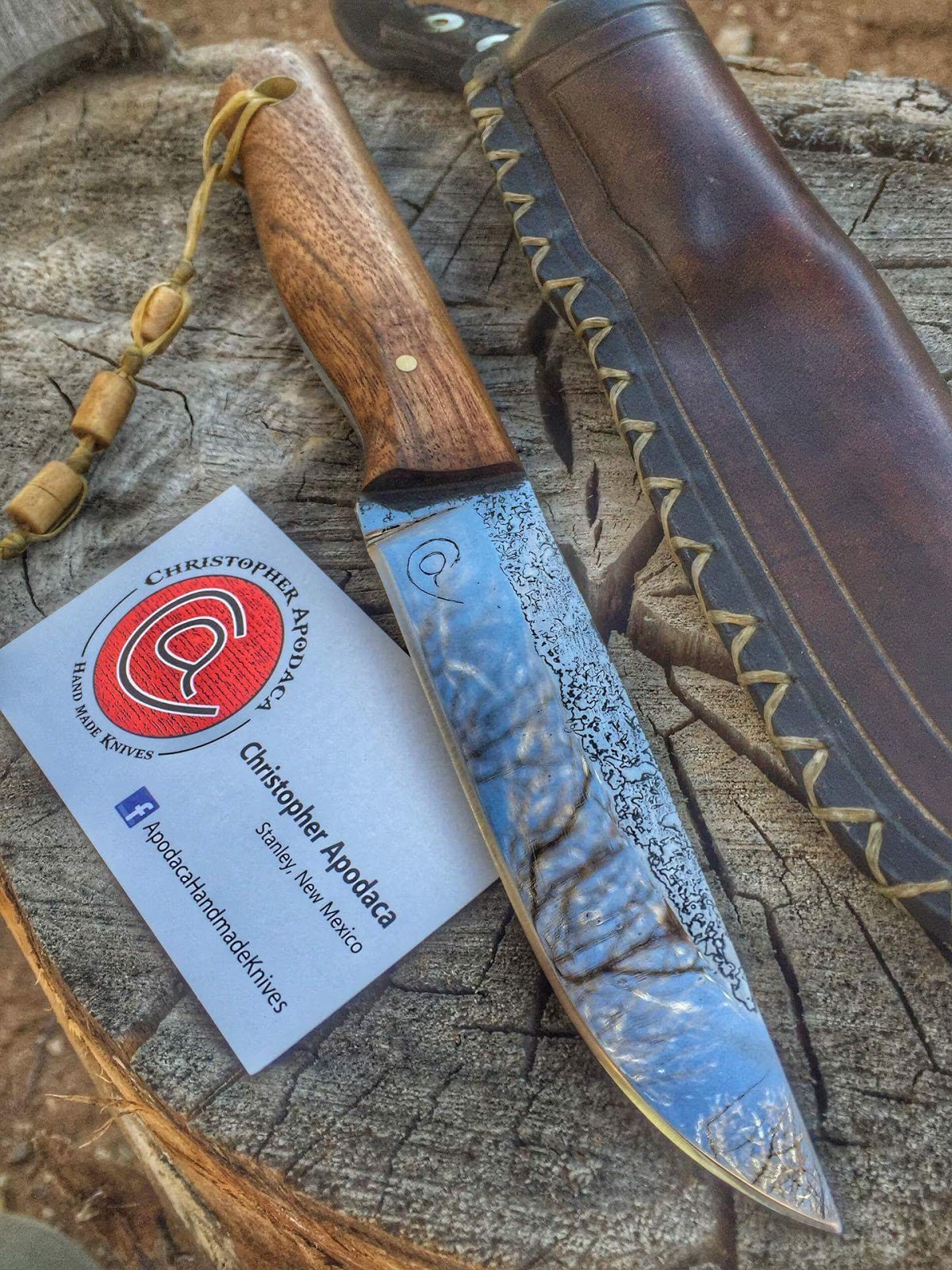The 7 P's Blog: Christopher Apodaca Survival Knife Review & GAW!