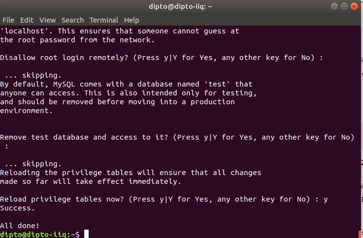 identity management: Sailpoint IIQ installation part II (Installing MySql in Ubuntu VM)