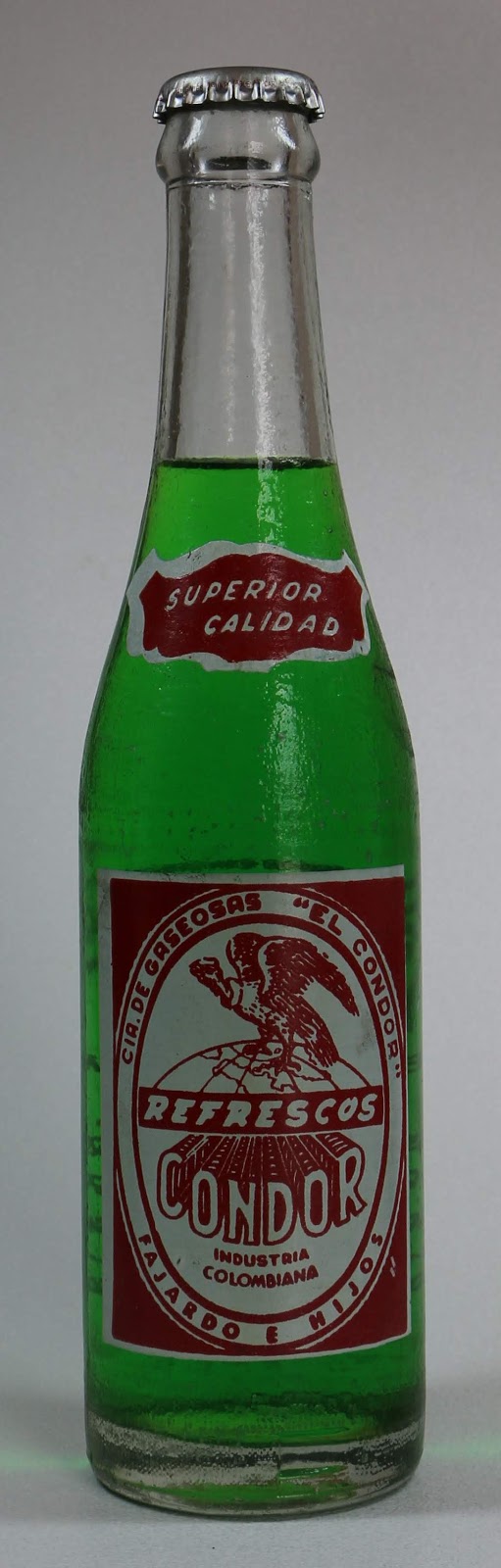 COLECCION BOTELLAS GASEOSAS COLOMBIA: CONDOR