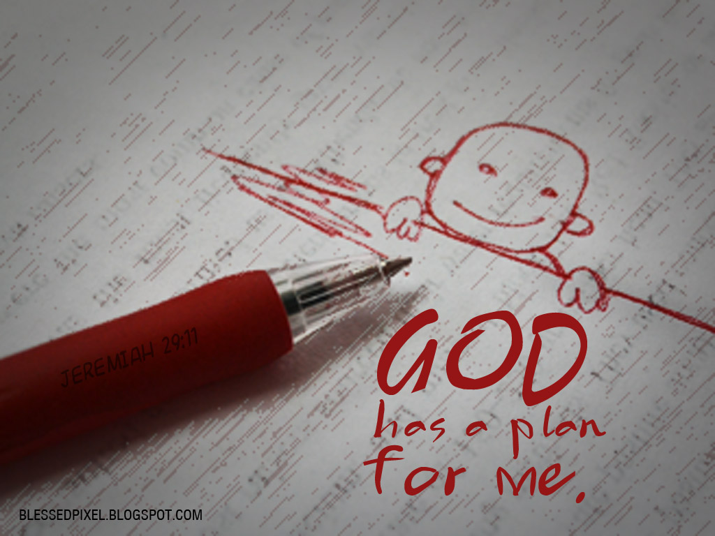 Blessed Pixel: God has a plan