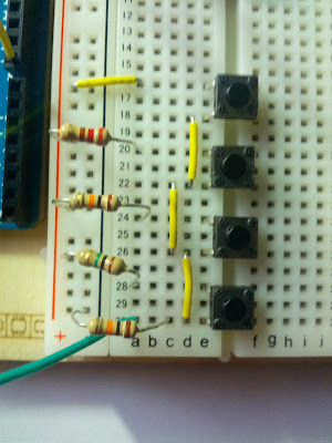 ygyfreezone: Arduino Starter Kit - Chapter 07 and 08