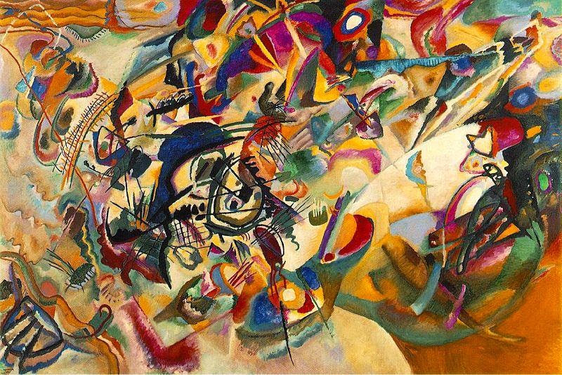 “Everything starts from a dot.” —Wassily Kandinsky.