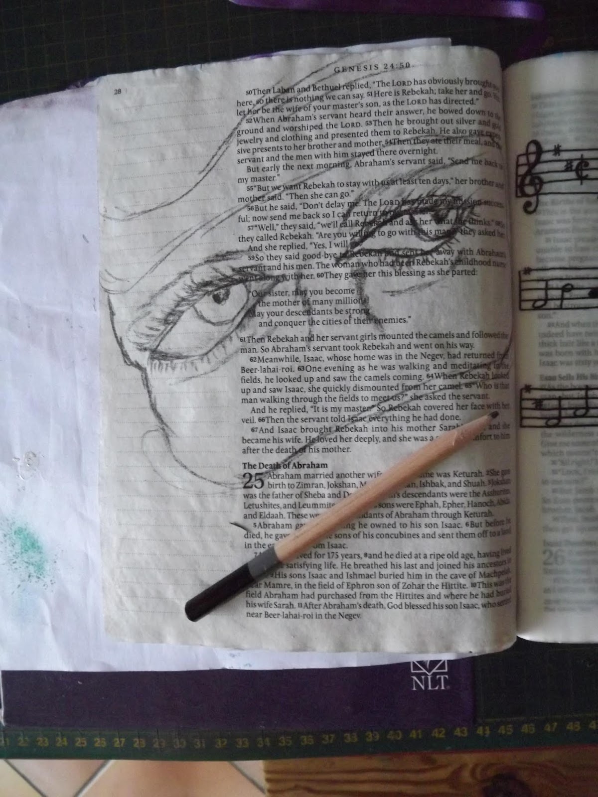 Bybel Legkaart: Bible Journaling - Genesis 24