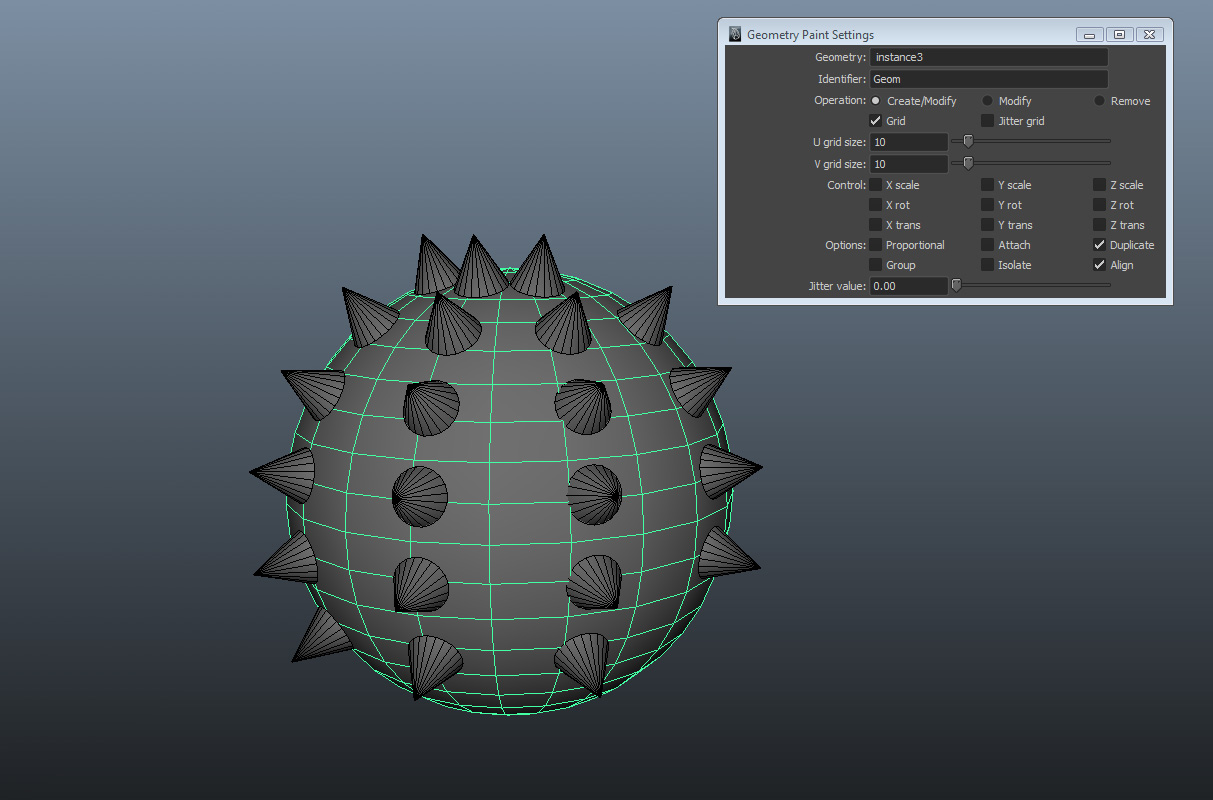 Andrew Kin Fun Chan's Blog: Geometry Paint Tool Maya 2011 and earlier.