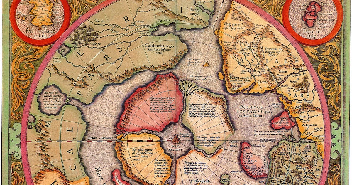 montesdetoledo: Mapa de Ártico. Gerardo Mercator, 1623
