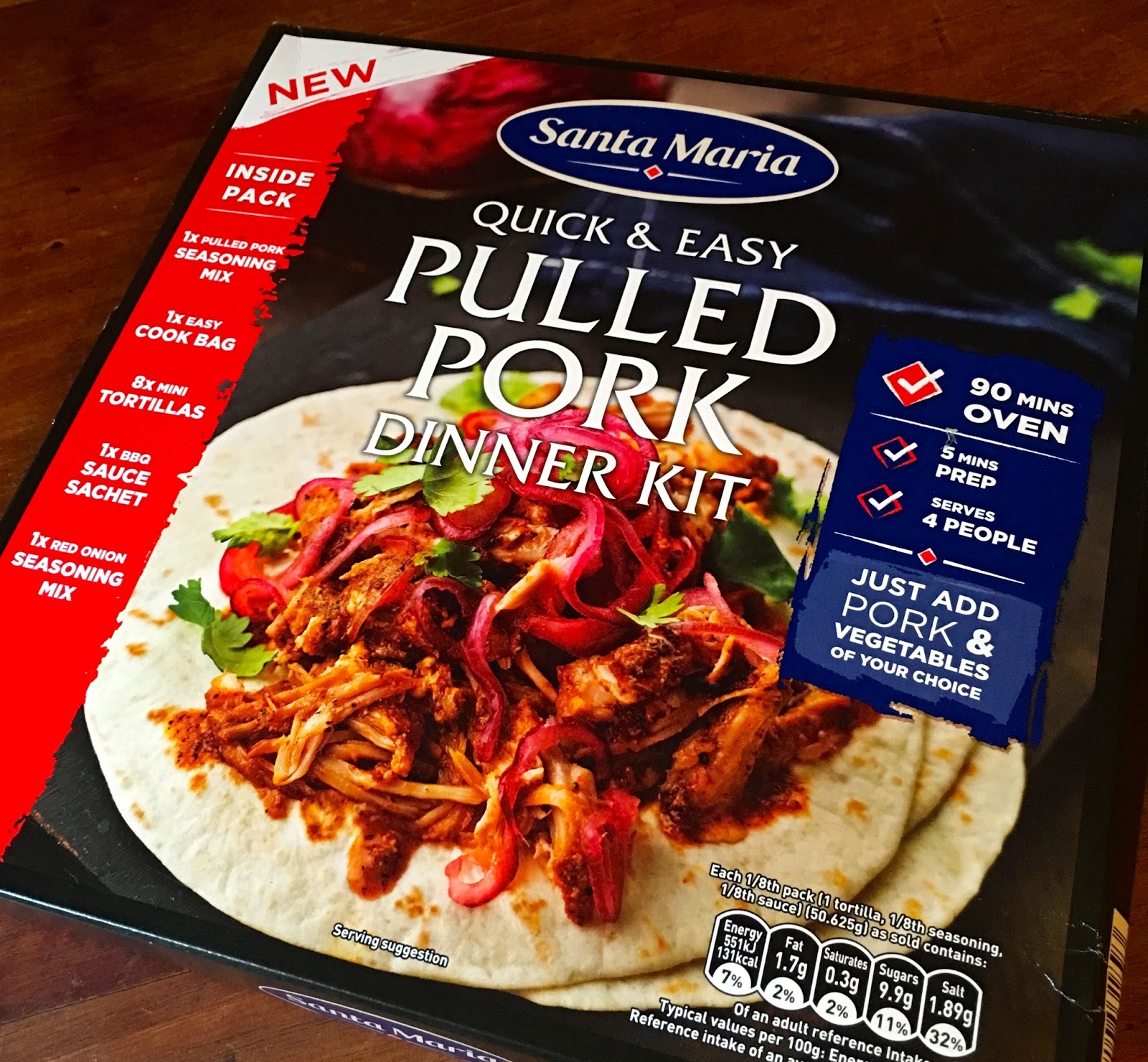 Testing the Santa Maria Quick and Easy Pulled Pork Dinner Kit.