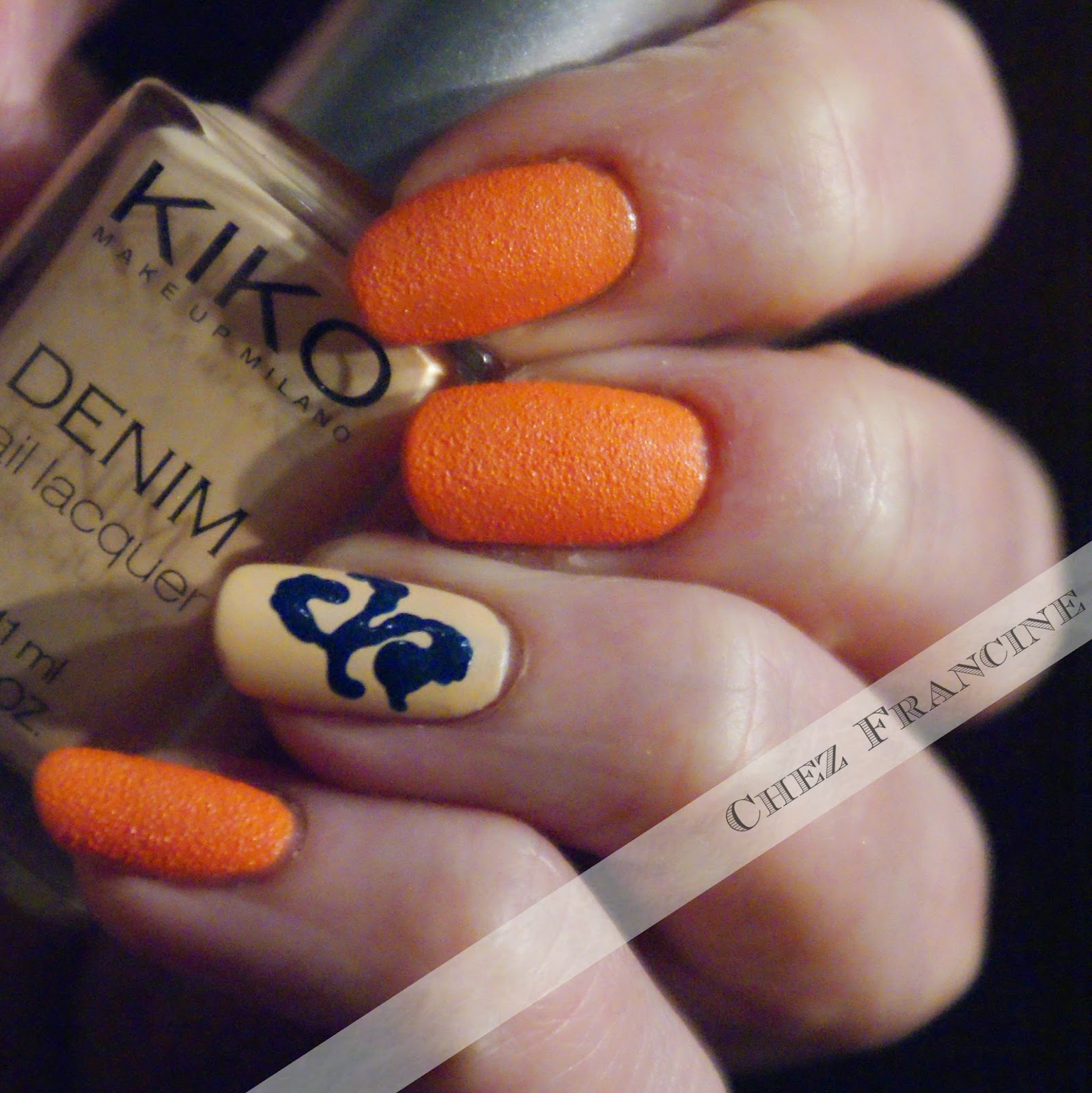 Chez Francine: [Sailing - ONEPIECE inspired nail art ] #3 Nami