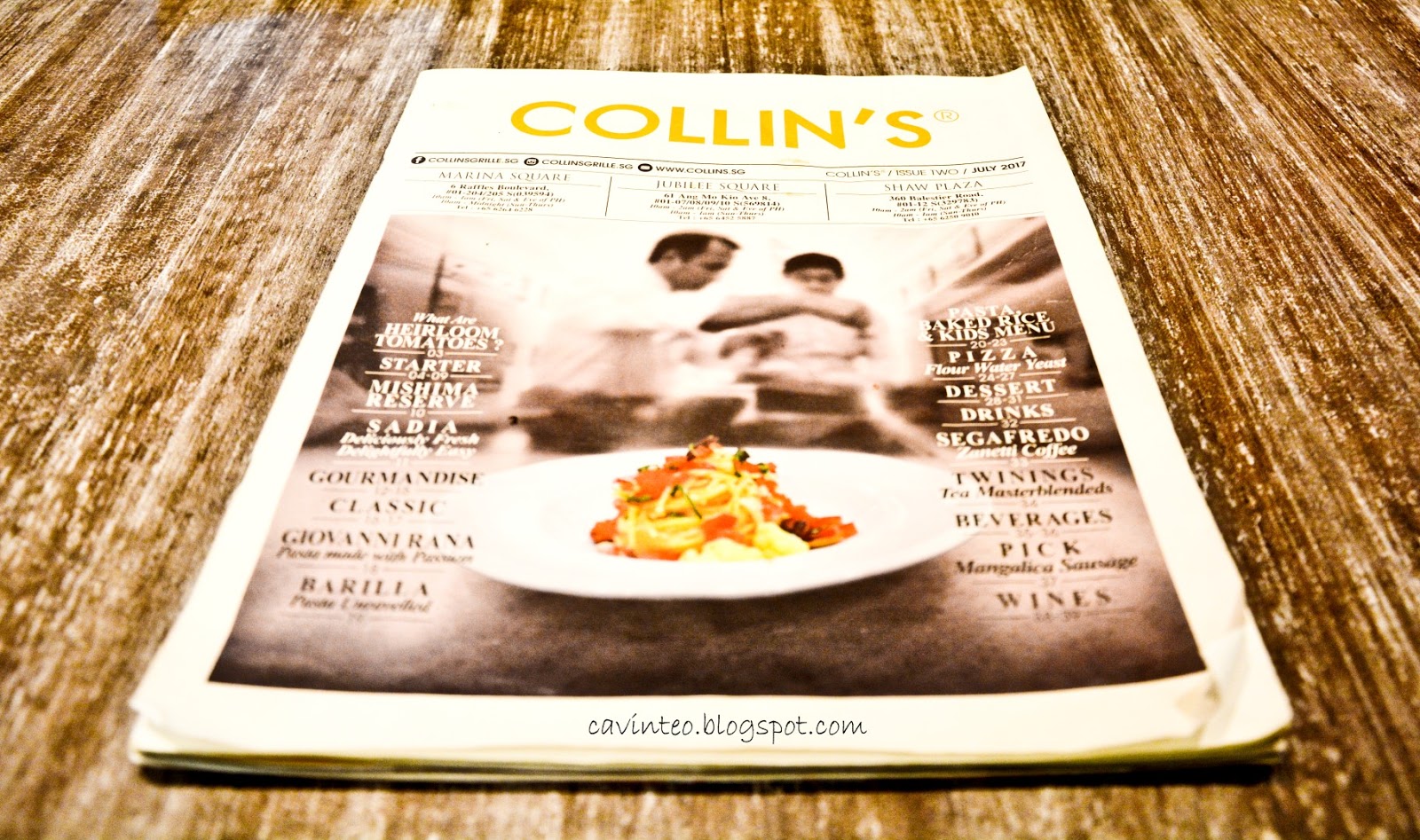 Entree Kibbles: Collin's Restaurant - Pretty Good Food for the Pricing ...