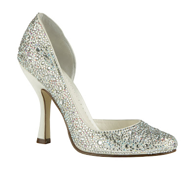 Everything But The Dress: Crystal Bling Wedding Shoes