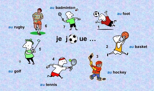 alicedegalice: Les sports et les instruments de musique