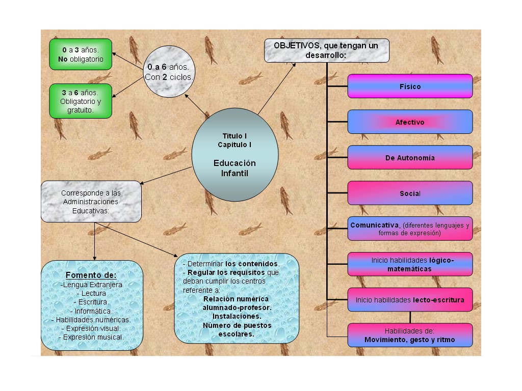 Organización y Gestión: Educación Infantil (Mapa Conceptual) Organización y Gestión: Educación Infantil (Mapa Conceptual)