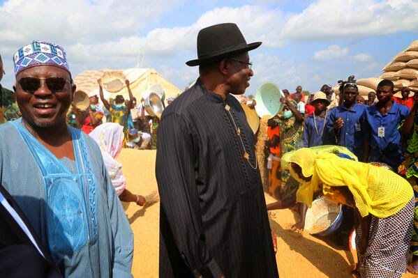 Goodluck Visits Nasarawa,Commisions Rice Mill | CKN News