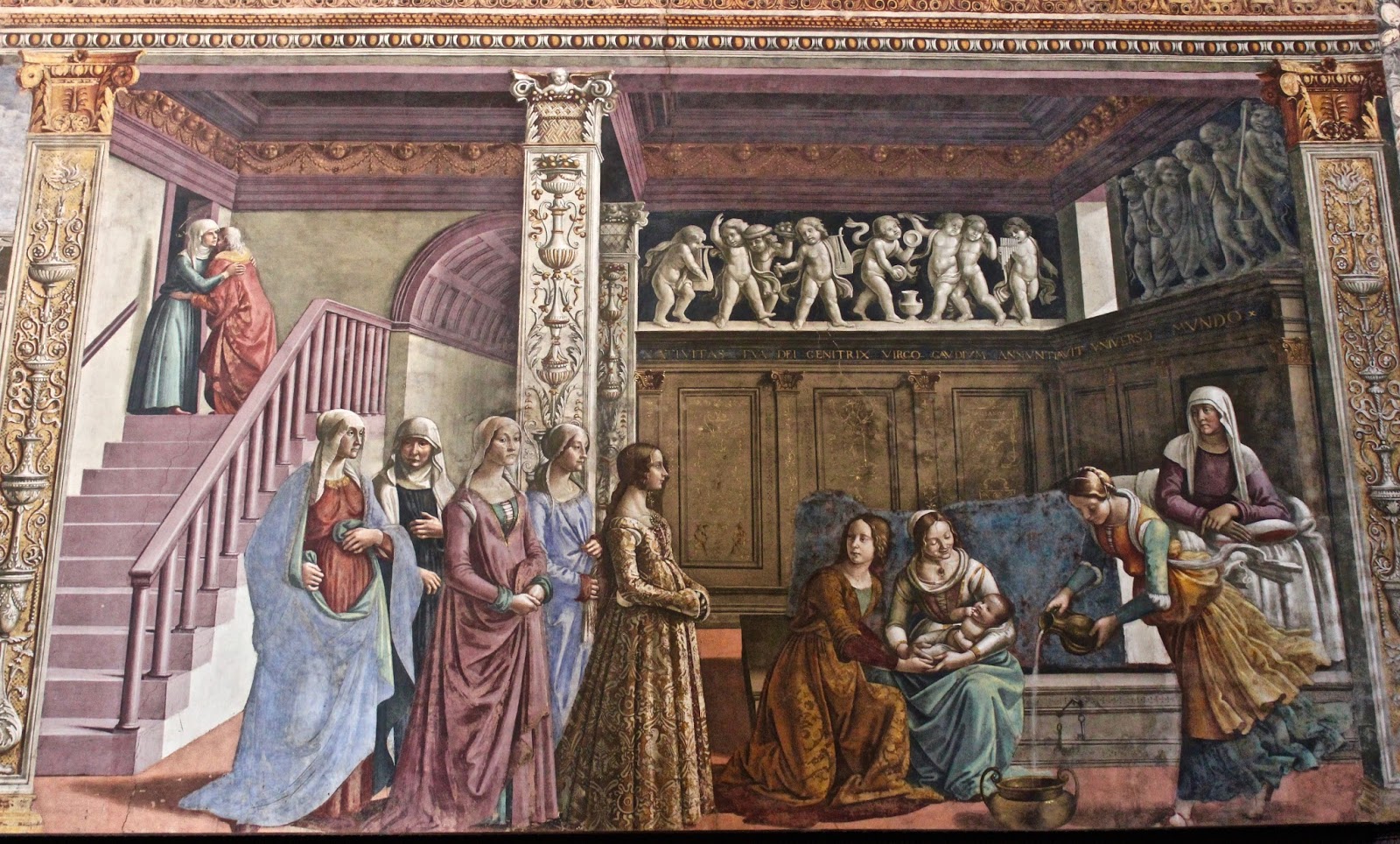 The Tornabuoni Chapel - Santa Maria Novella, Florence.