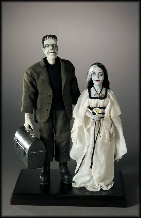 Creager Studios: Our Newest Mini Doll Set 'The Munsters
