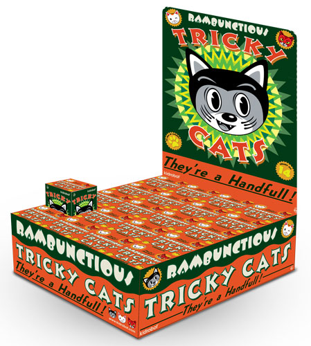 Tricky Cats Mini Series by Kidrobot for June Release