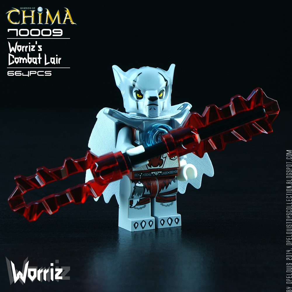 Opelouis's Toys Collection: LEGO Chima 70009 Worriz's Combat Lair part ...