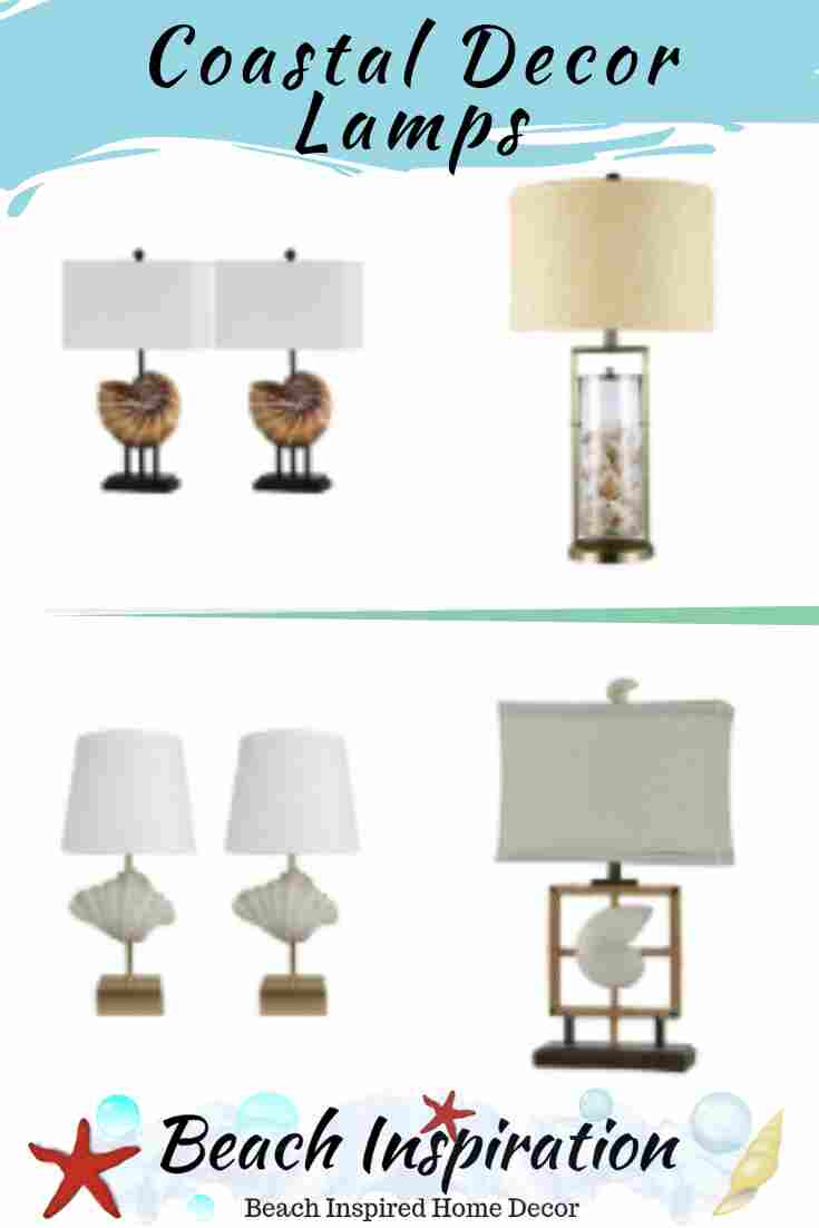 40+ Beautiful Coastal Table Lamps for Beach Houses