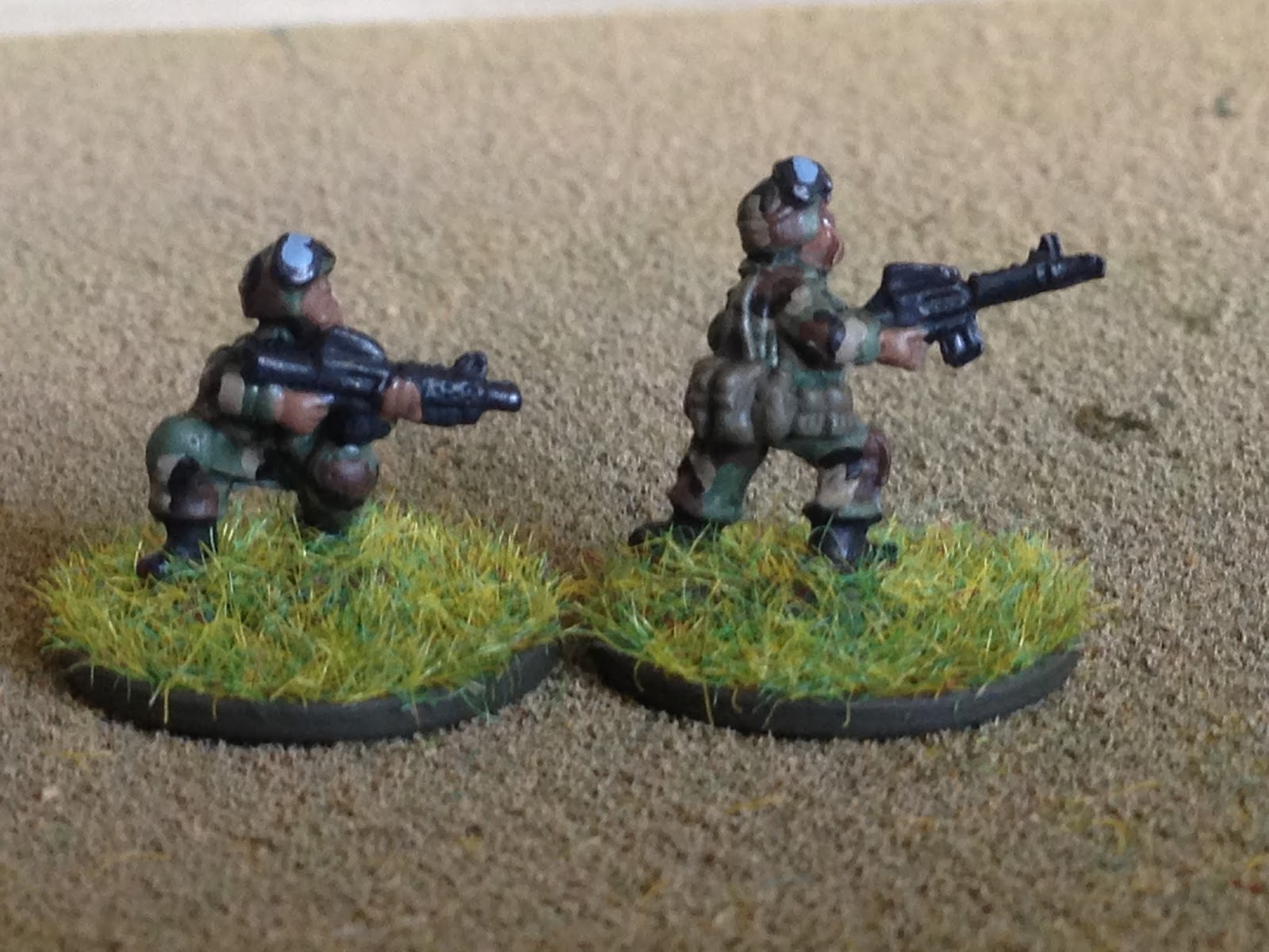 BlackHawkHet: Flashpoint Minis 15mm Modern US Army Rangers