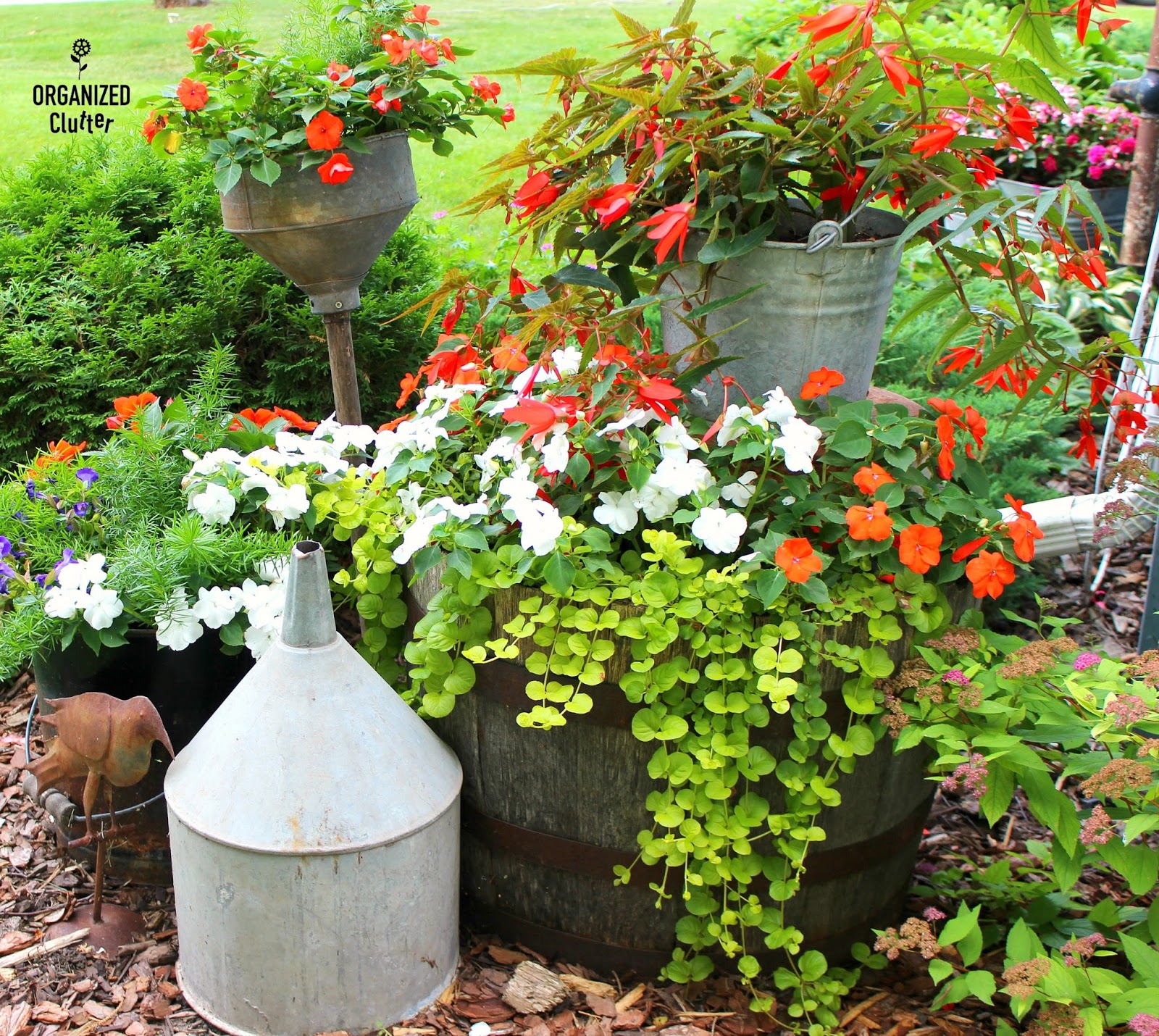 Organized Clutter's 2017 JUNK GARDEN Photo Tour & Video - Organized Clutter