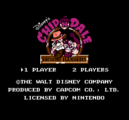 Super Adventures in Gaming: Chip 'n Dale Rescue Rangers (NES)