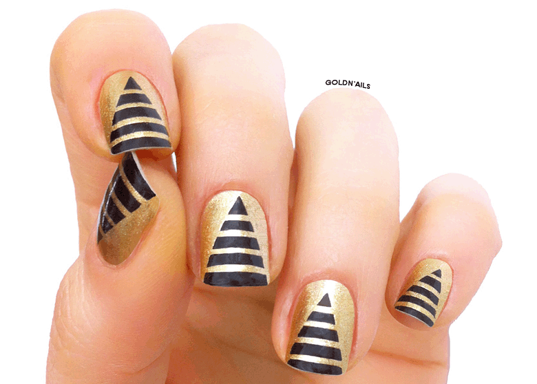 GoldN'ails: ציפורני פירמידה // Pyramid Nails