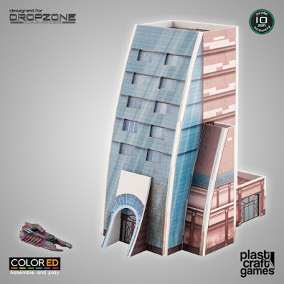 10mm Wargaming: Another Look At Dropzone Commander Buildings by Plast ...