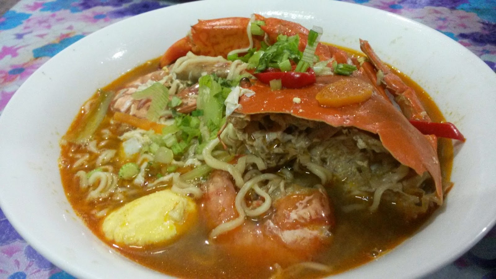 Cheq Da: Maggi Ketam dan udang menyengat...