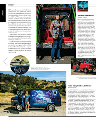 Don't Come Knockin' - Sightings: Bay Area Women Vanners