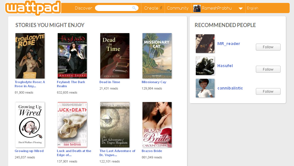 THE READING ROOM: If great stories bring people together, then Wattpad ...
