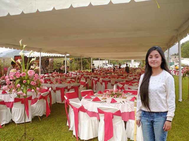 Todo listo para los Quince años de Rubí - Viralote